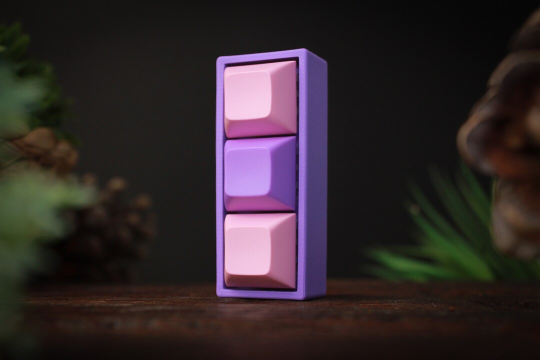 3 Key Keyboard Fidget Toy Customizable Desktop Keycap Fidget - Etsy