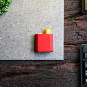 Mini Toggle Button Fidget, Desktop Fidget, High Quality 3D Printed ...