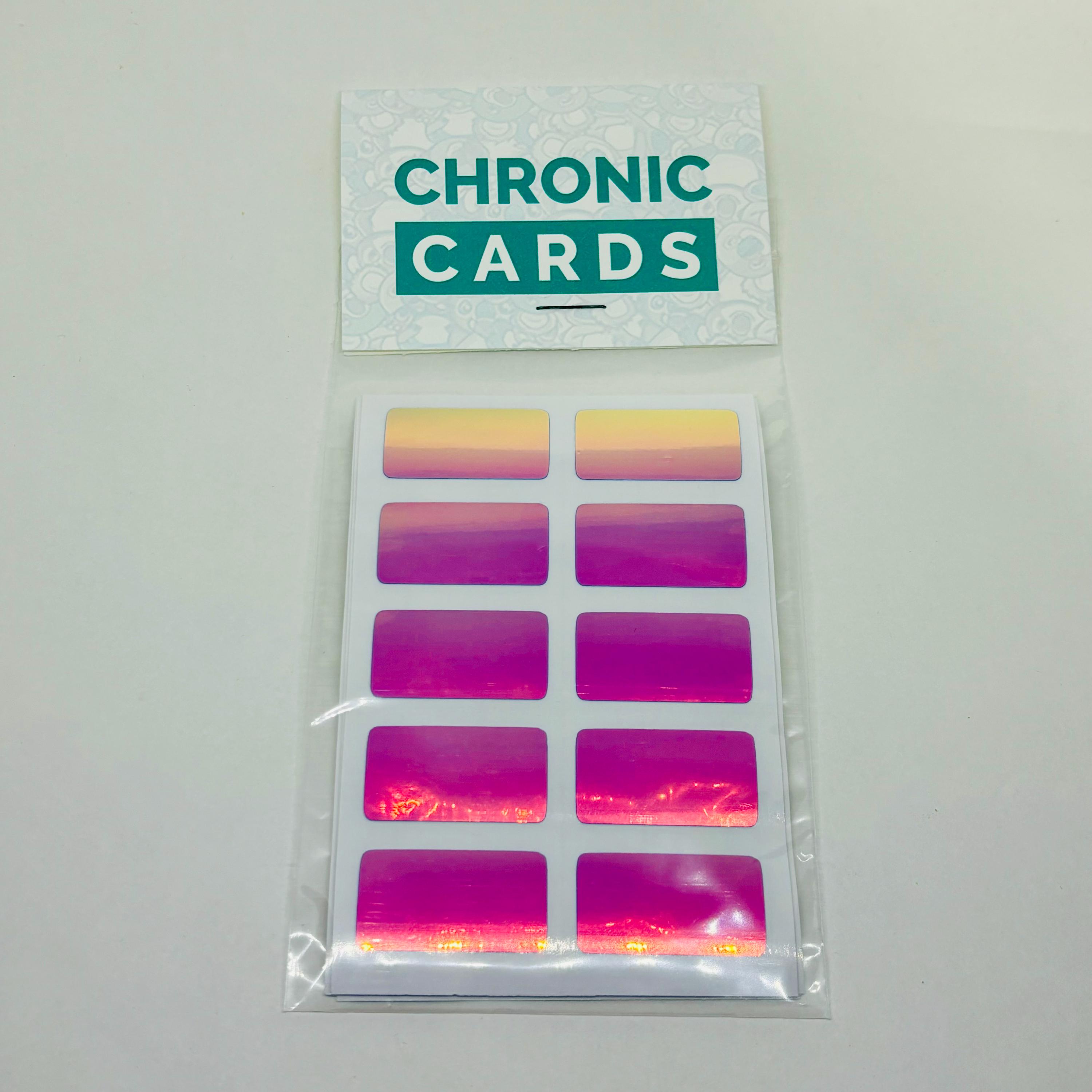 One Touch & Toploader Stickers for Card Shop, Card Breakers and Sports ...