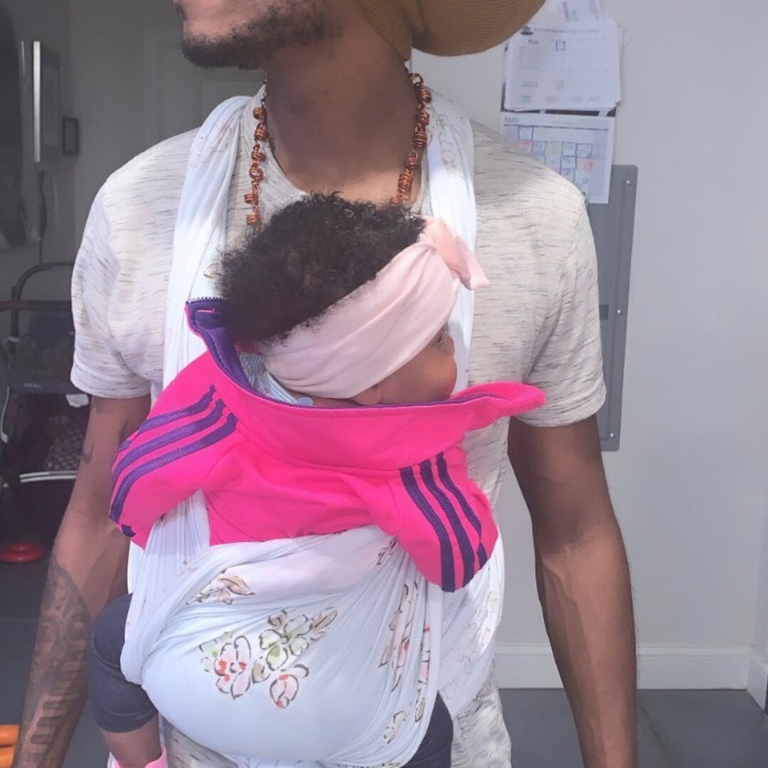 Sweet Rose Extra Soft Printed Fabric Baby Wrap Carrier - Etsy