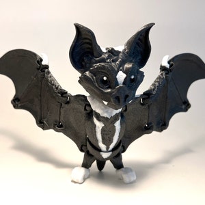 Panda Bat - 3D Printed Articulated Flexi - Etsy