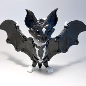 Panda Bat - 3D Printed Articulated Flexi - Etsy