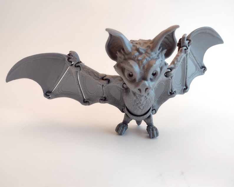 Articulated Bat 3D Printed by Matmire Makes - Etsy