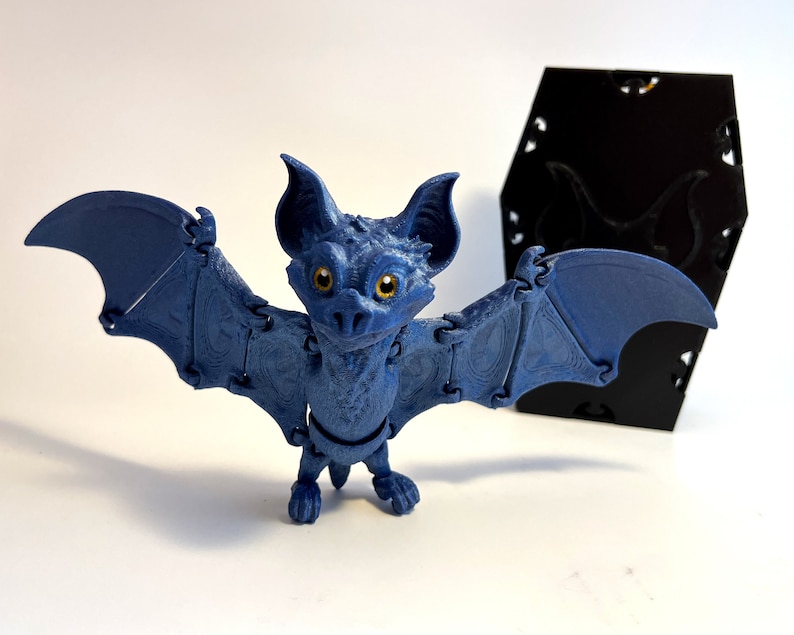 Articulated Bat - 3D Printed by Matmire Makes - Etsy