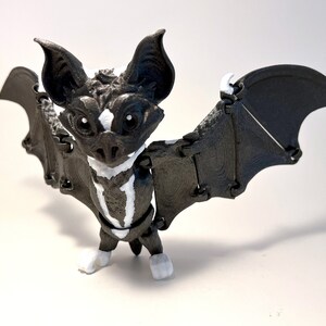 Panda Bat - 3D Printed Articulated Flexi - Etsy
