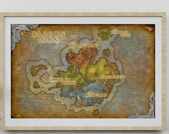 World of Warcraft Canvas Poster,wrath of the Lich King, Wall Art, Wall ...