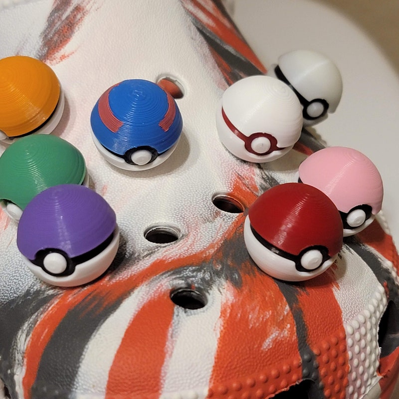 Pokeball Charm - Etsy