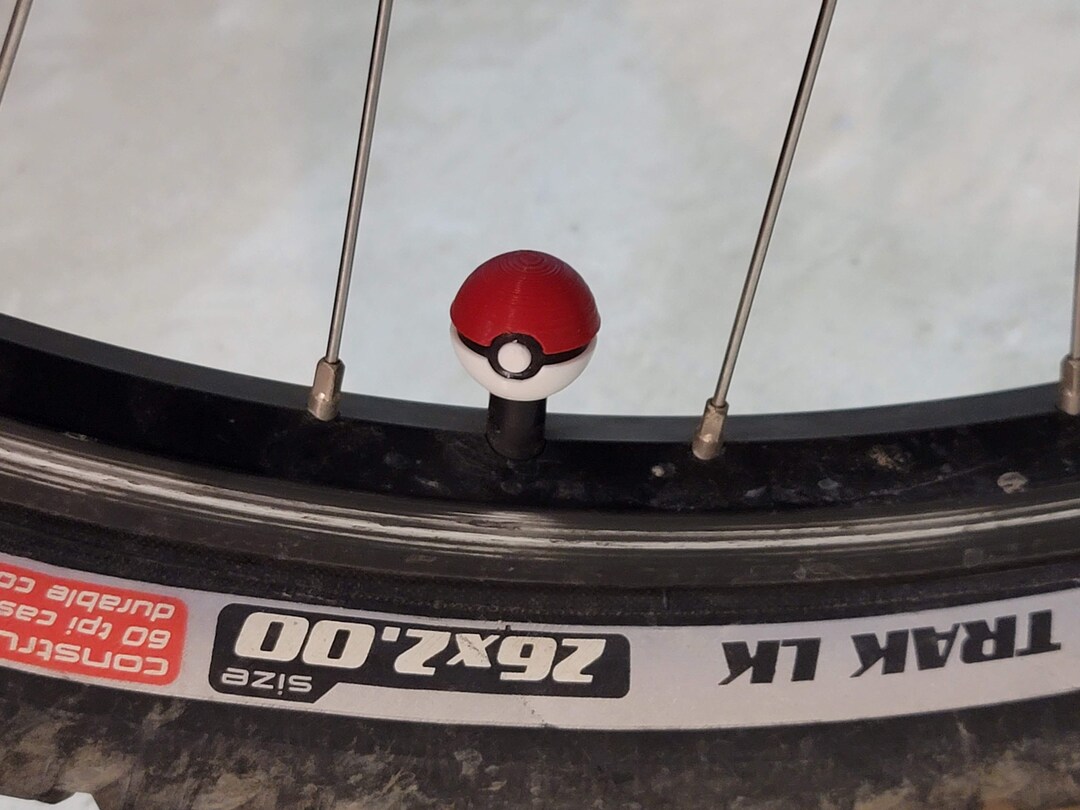4 Pokemon Pokeball Valve Stem Caps - Etsy