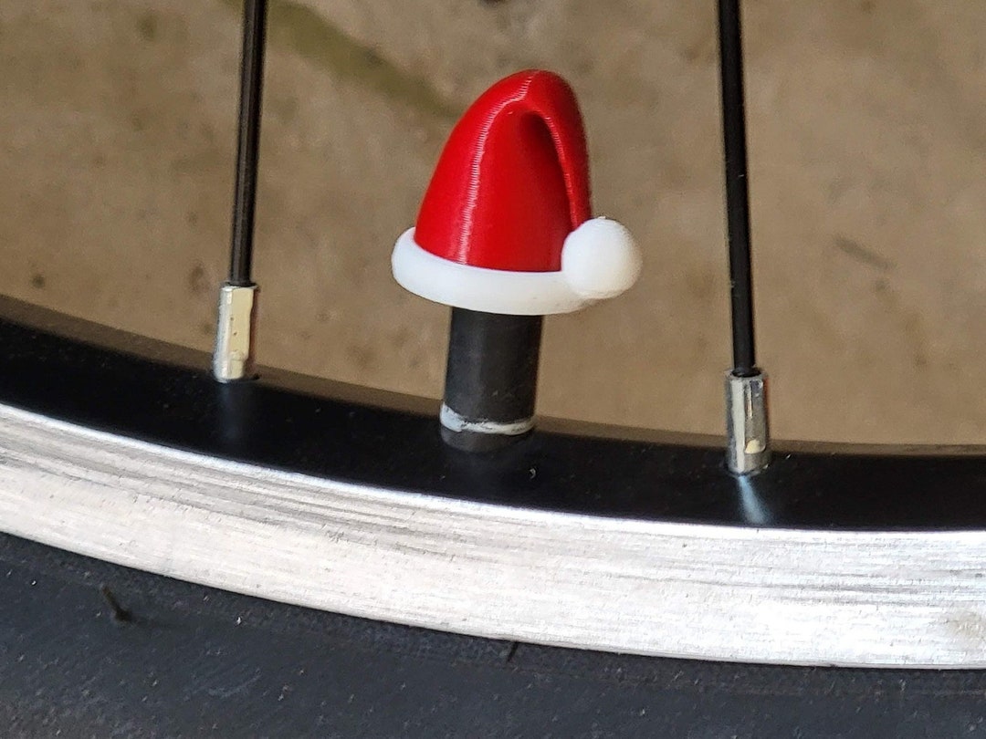 Christmas Hat Valve Stem Cap (single) - Etsy