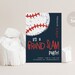 It's a Grand Slam Party Invitation, Baseball Party Invitation, Grand ...