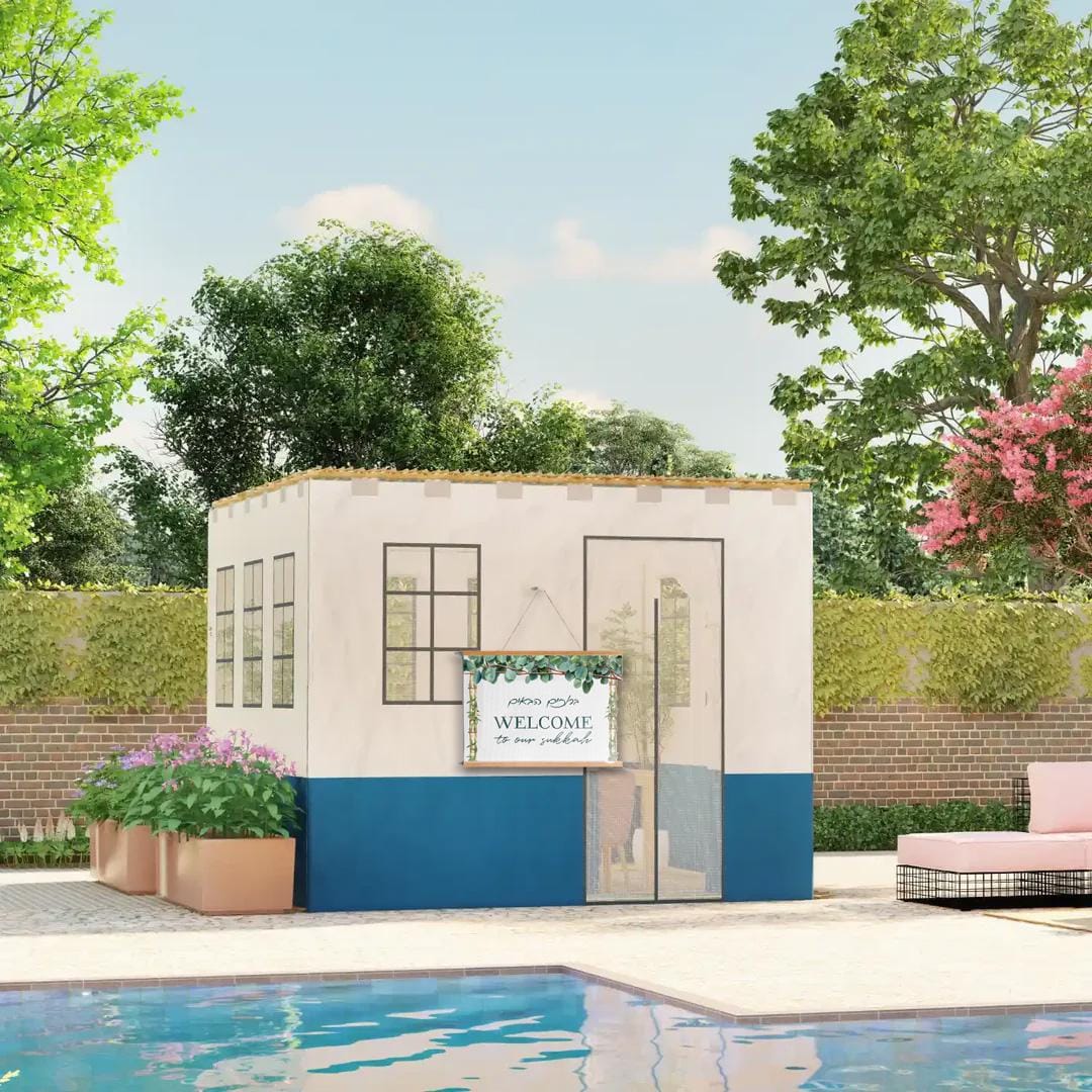 Sukkah Door Sign Sukkot Welcome Sign ברוכים הבאים סוכות Happy Sukkot ...