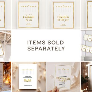 HANUKKAH LATKE BAR Printable Sign, Happy Hanukkah Party Sign M29 - Etsy