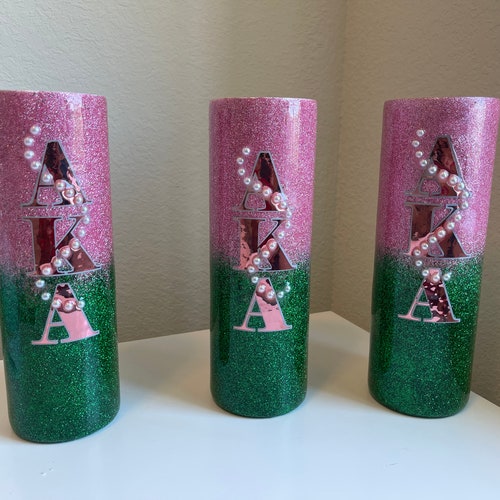 Personalized Alpha Kappa Alpha Bling Tumbler-aka-custom - Etsy