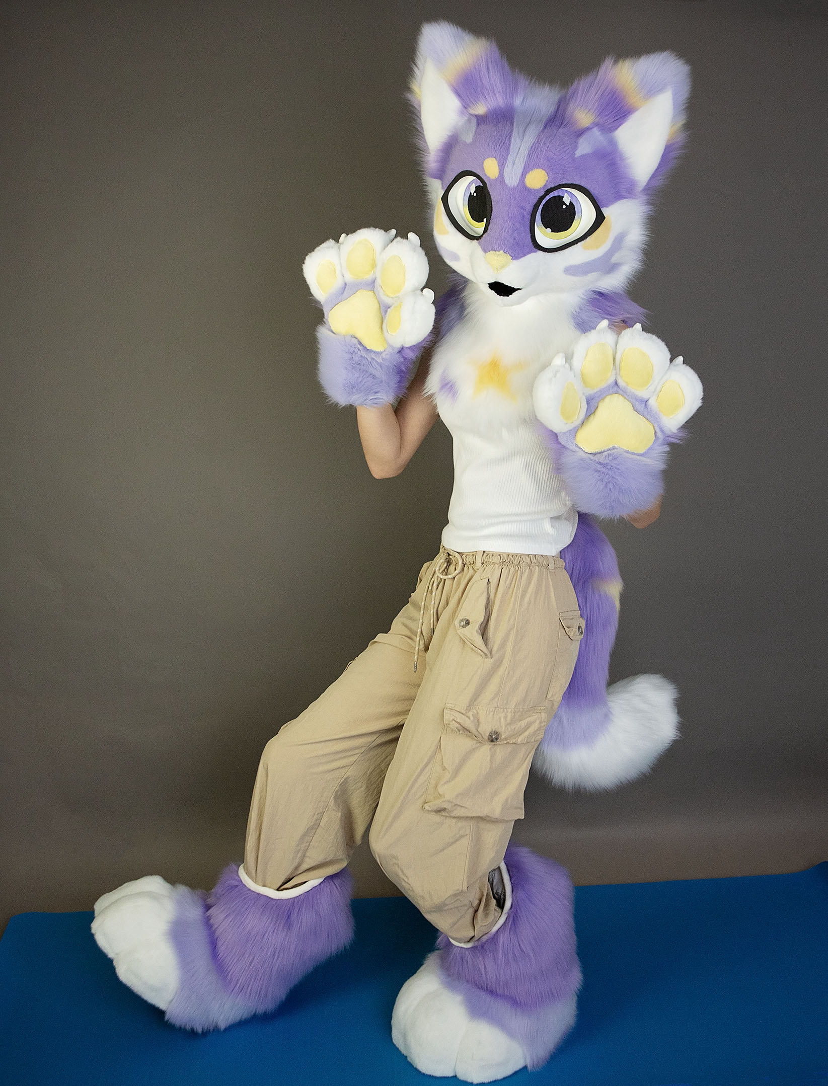 Pre-made Star Cat Fursuit Partial Read the Description - Etsy