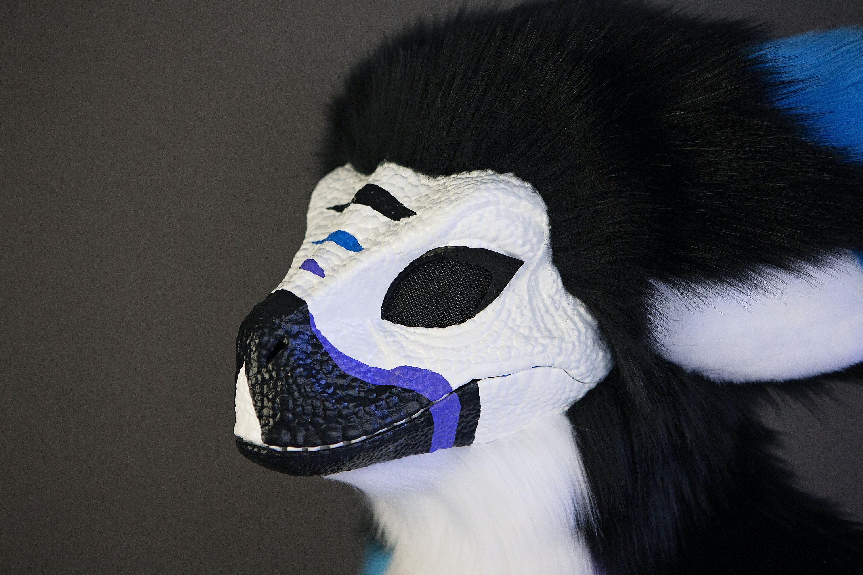 Furred Premade Cosplay Mask - Etsy