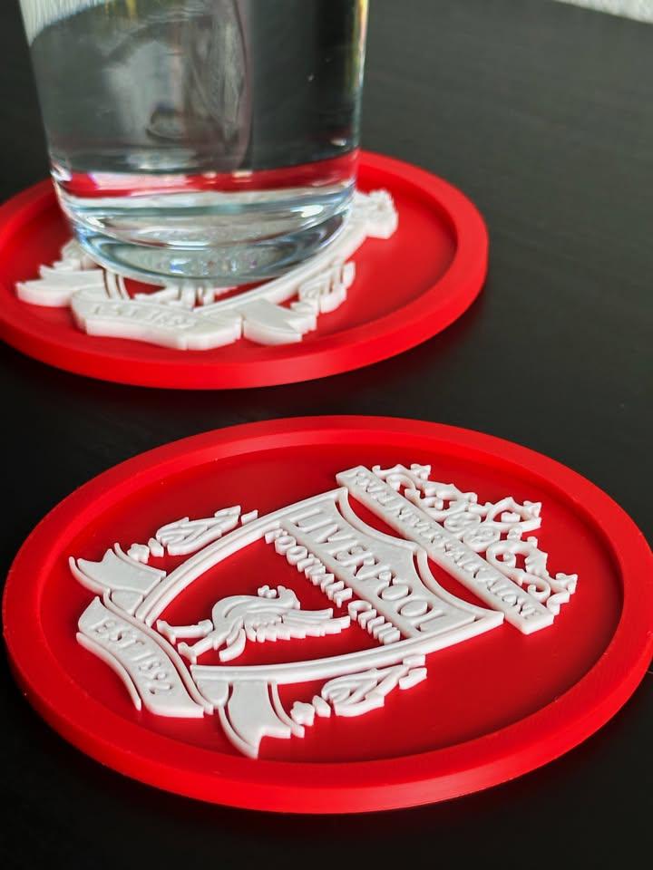 Set of 4 Liverpool FC Coasters - Etsy