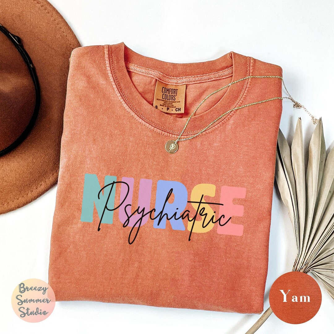 Psychiatric Nurse Shirt, Cute Nurse Shirt, Nurse Life Shirt, Nurse ...