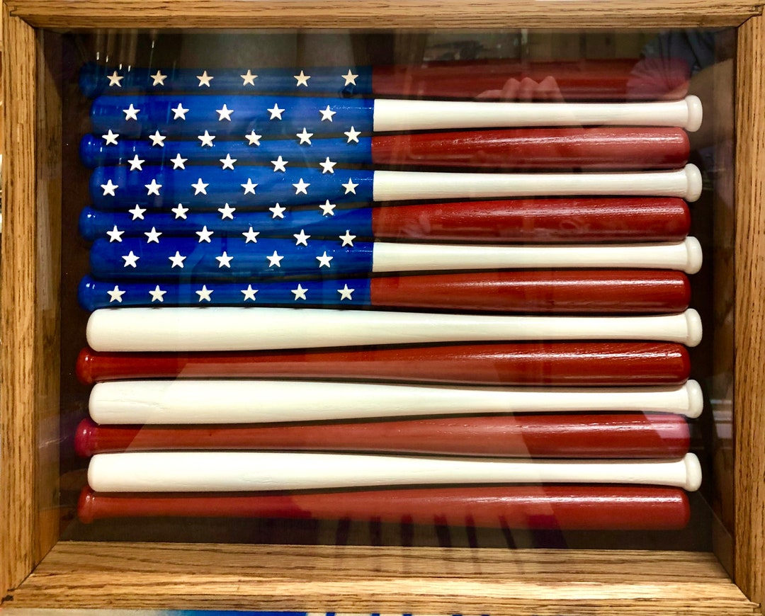 Baseball Bat Stars and Stripes - Etsy