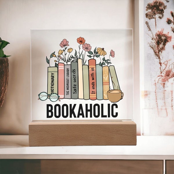 Bookaholic Sign - Etsy
