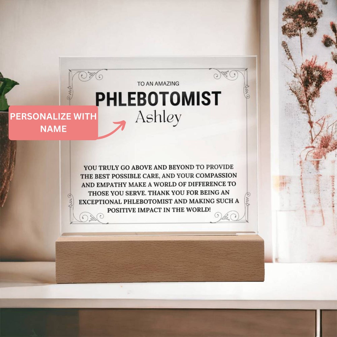 Phlebotomist Graduation Gift, Phlebotomy Technician, Phlebotomist ...