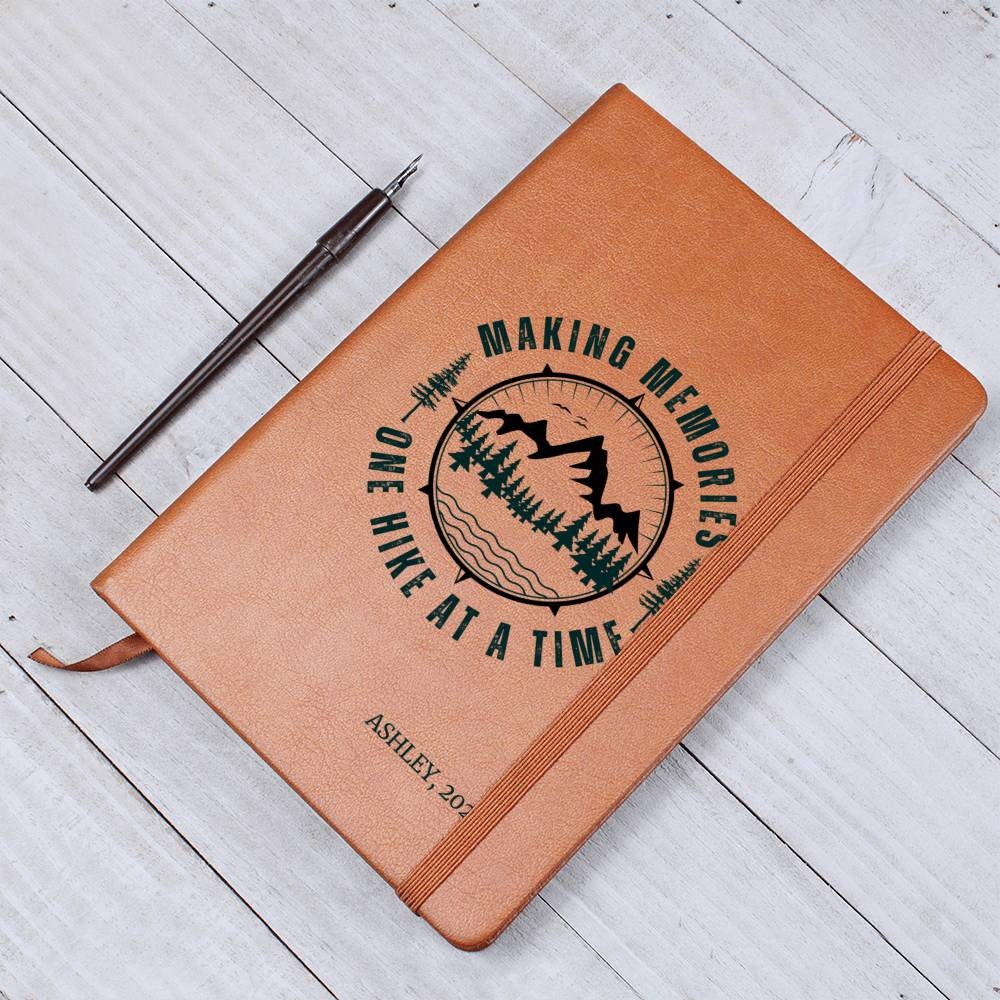 Personalized Hiking Journal Logbook Gift for Hikers, Making Memories ...