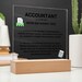 Funny Accountant Definition Desk Decor Sign, Christmas Gift for ...