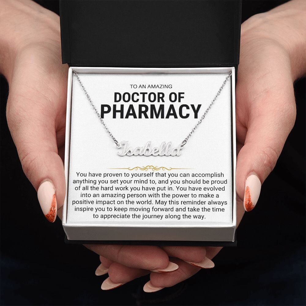 Personalized Pharmacist Graduation Gift, Custom Doctor of Pharmacy Gift ...