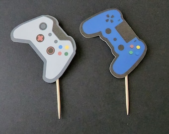 Gamer Cupcake Toppers - Etsy