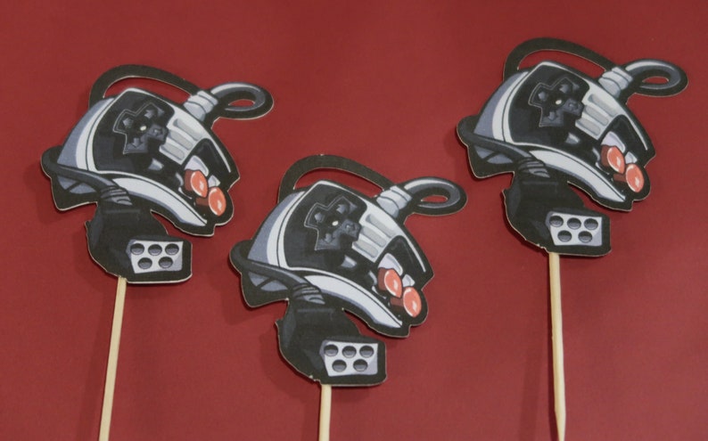 Gamer Cupcake Toppers - Etsy