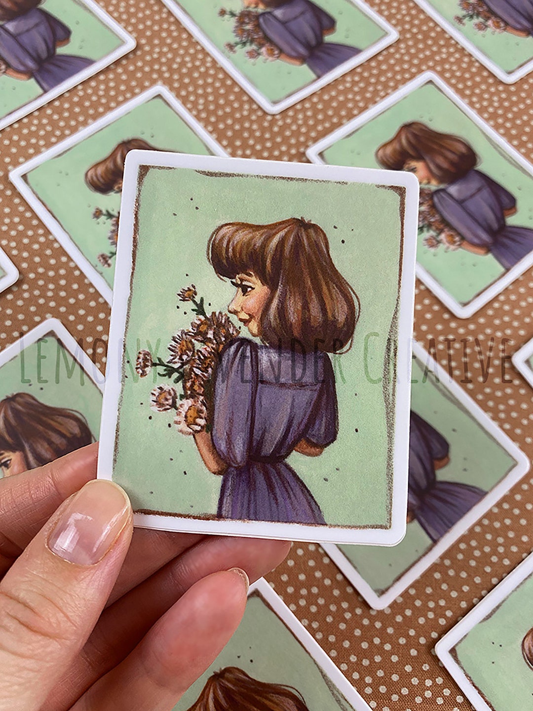 Daisies Die Cut Sticker - Etsy
