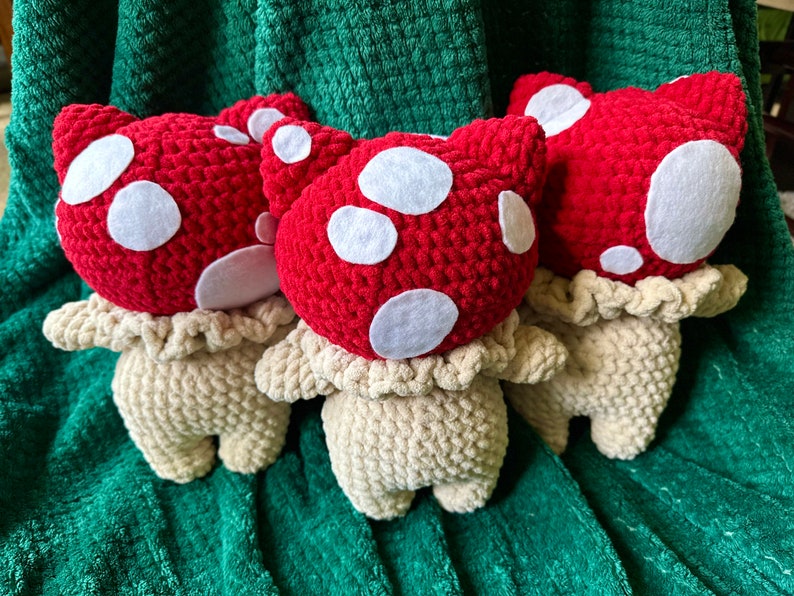 Plushie Mushroom Cats - Etsy