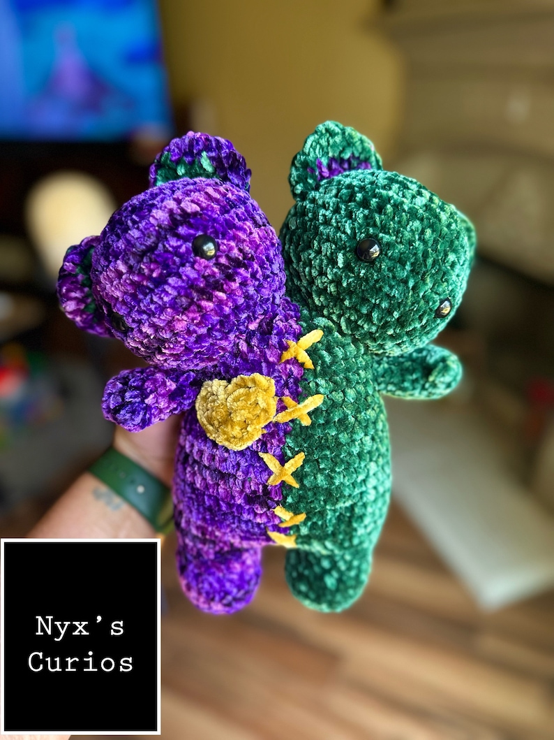 Plushie Two Headed Bear Oddity - Etsy