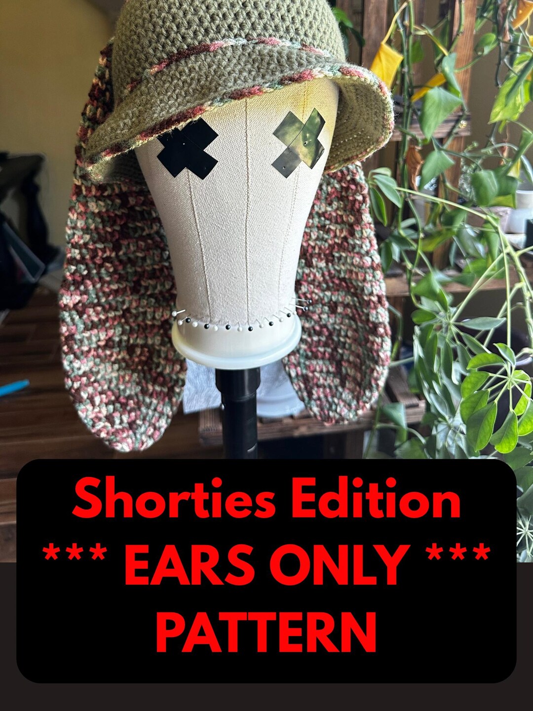 Crochet Baddie Bunny Ears Pattern: Shorties Edition (ears Only) - Etsy
