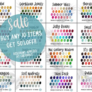 Seabreeze Procreate Color Palette - Etsy