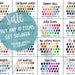 Paloma Procreate Color Palette - Etsy
