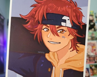 Reki Kyan Sk8 the Infinity Art Print - Etsy