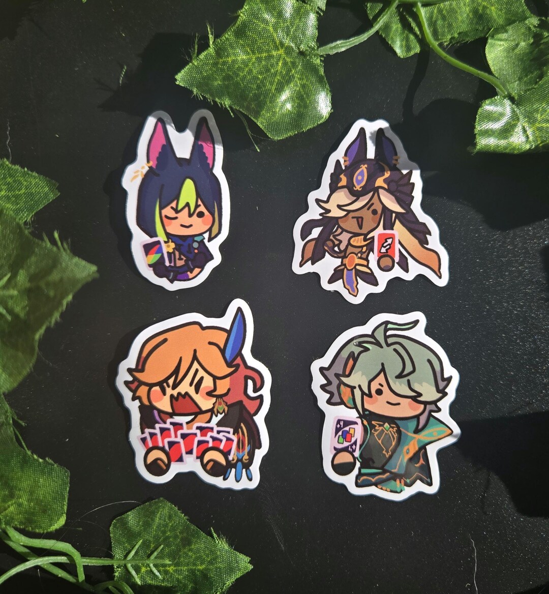 4GGRAVATE UNO !! Genshin Impact Stickers - Etsy