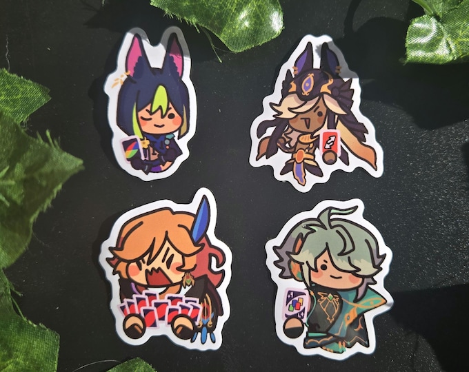 4GGRAVATE UNO !! Genshin Impact Stickers - Etsy