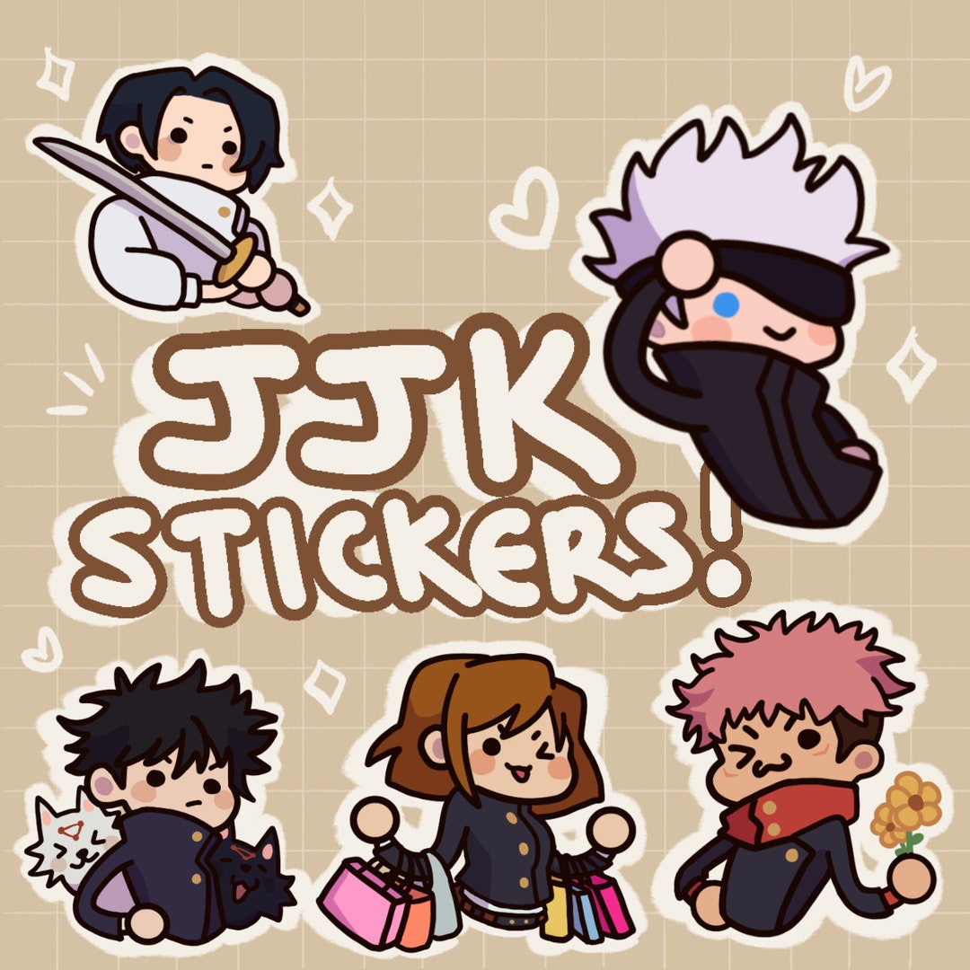 Jujutsu Kaisen Stickers!! - Etsy