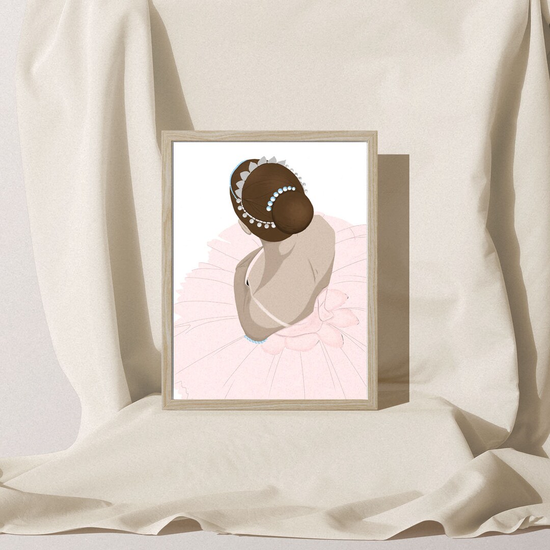 Ballerina Printable Wall Art Digital Artwork Ballet Digital - Etsy