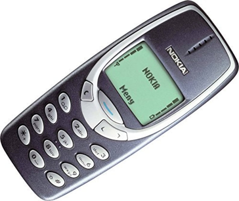 Mint Nokia 3310 - Unlocked Mobile Phone - Free Sim - Retro Phone - Etsy