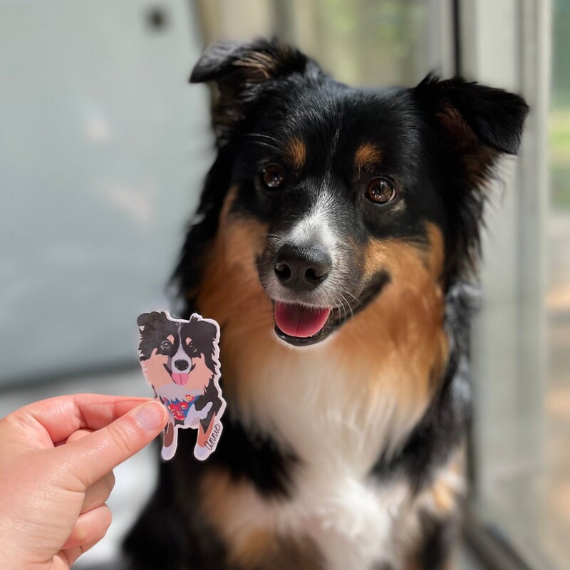 Hand Drawn Stickers - Etsy