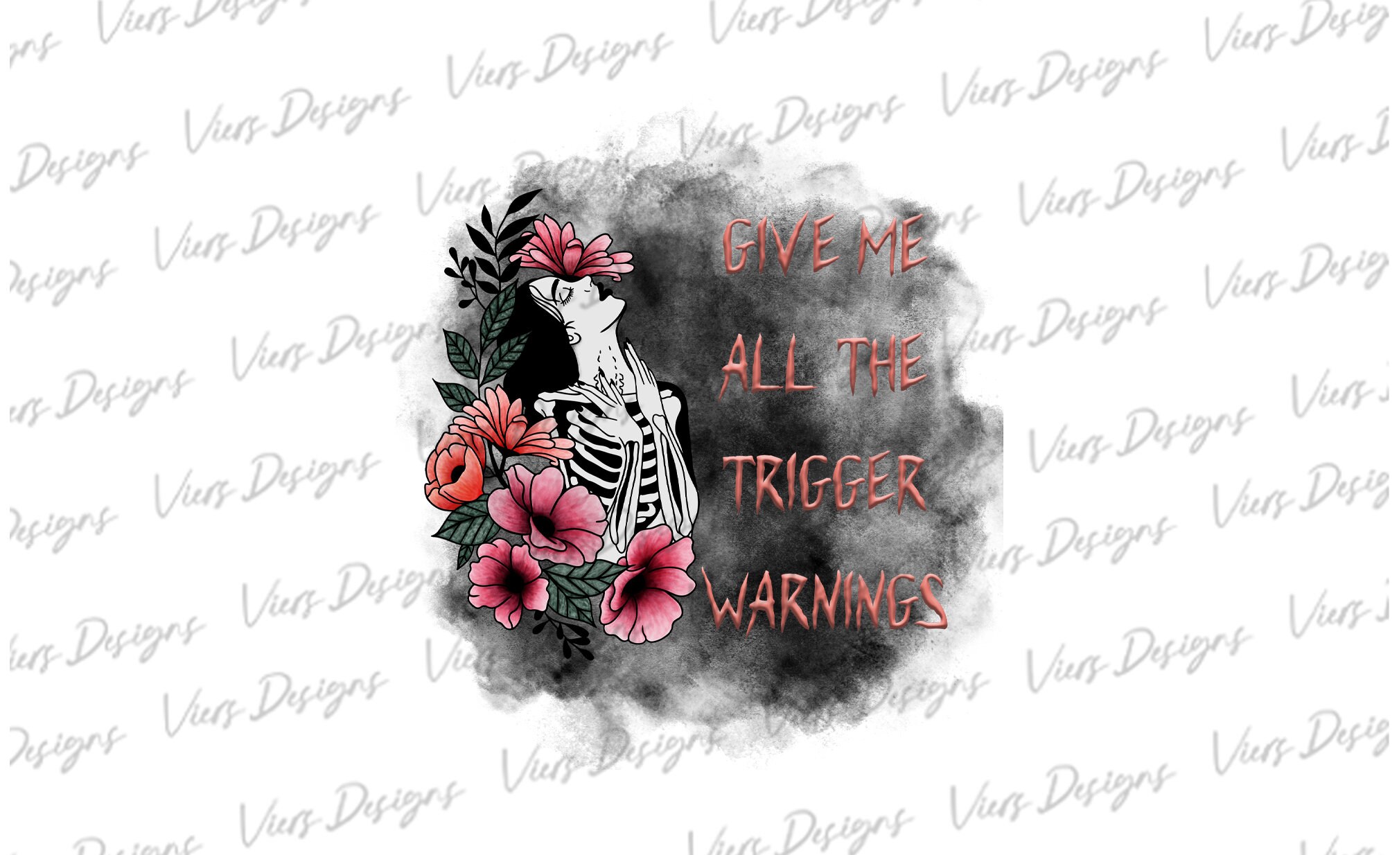 Trigger Warning Design Dark Romance Reader Smut Design - Etsy