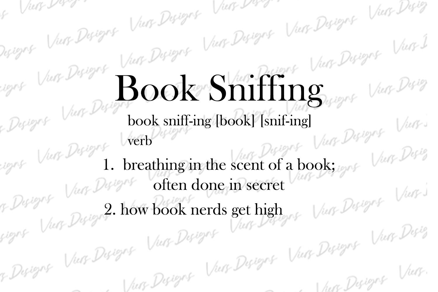 Book Sniffing Definition PNG | Funny Book Lover Design for Booktok ...