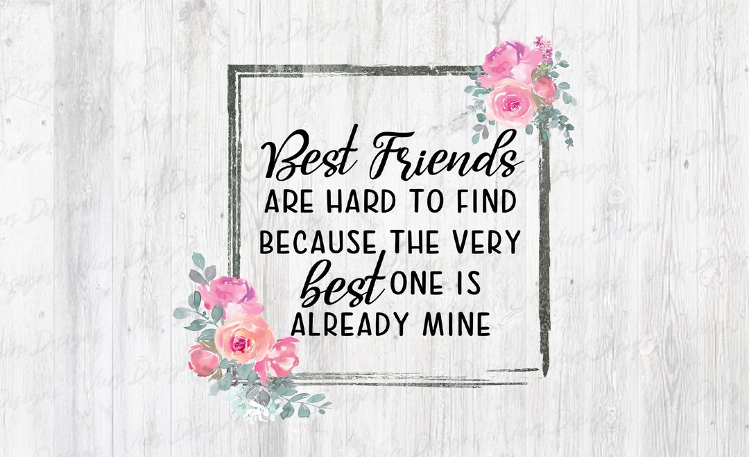 Best Friends | Best Friends Design PNG | Bestie Design | Sublimation ...