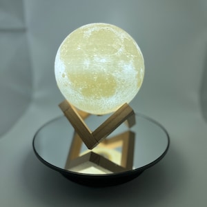 Custom 3D Printed RGB Planet Lamps - 16 Color Changing Night Light ...