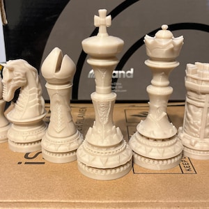 3D Printed Hexchess Set the Royals - Etsy