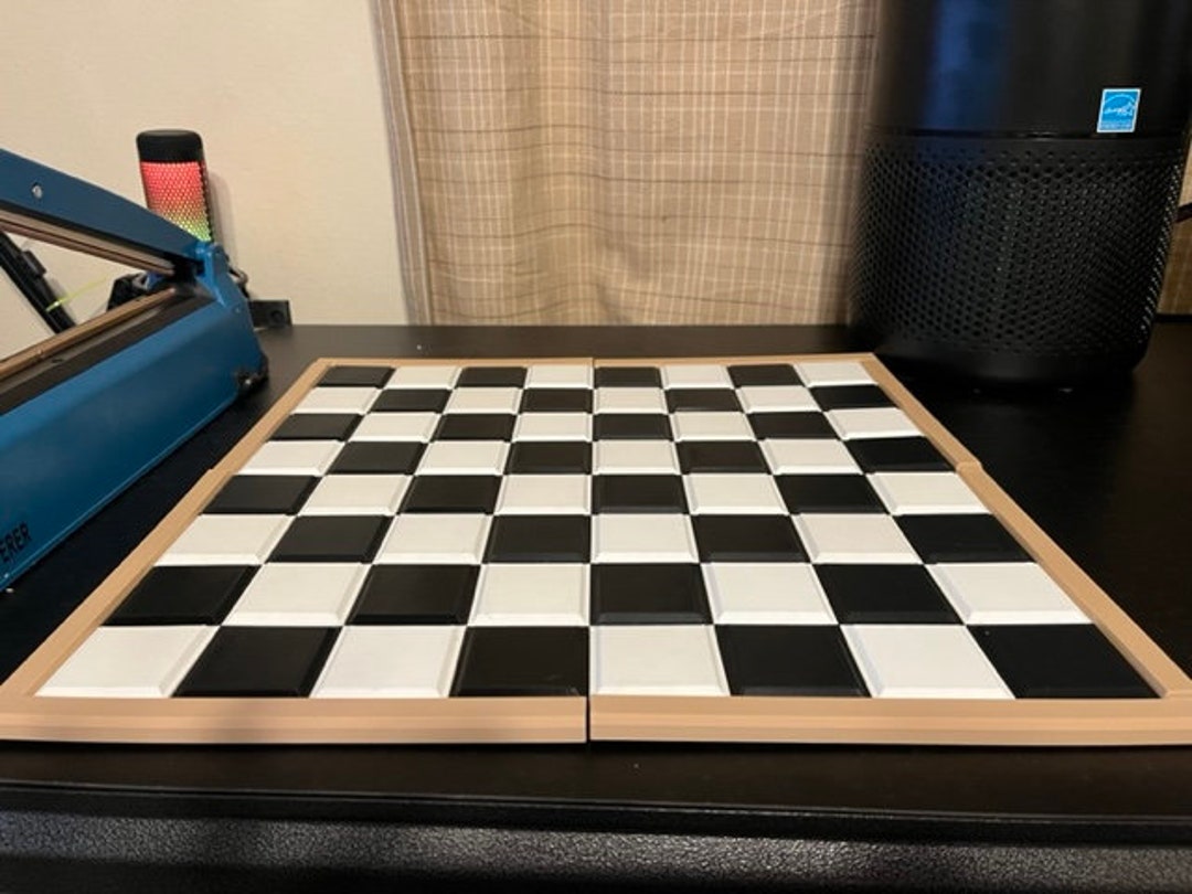 3D Printed Chess Board - Etsy