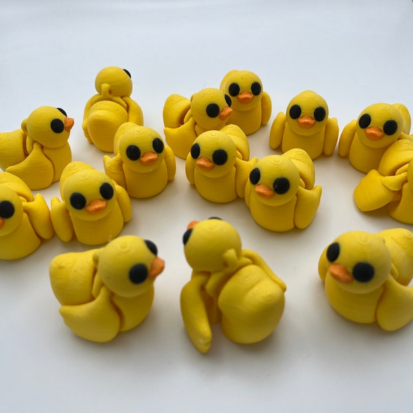 3d Printed Duck Keychains - Etsy