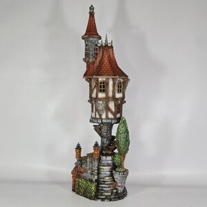 3D Printed Steeple Manor 28mm Scale Tabletop Terrain Miniature Model - Etsy